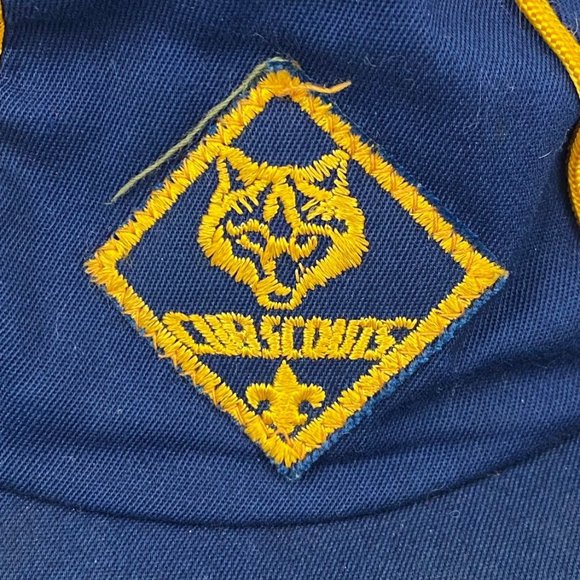 Cub Scouts | Accessories | Vintage Cub Scouts Hat Cap Blue Little Boy ...